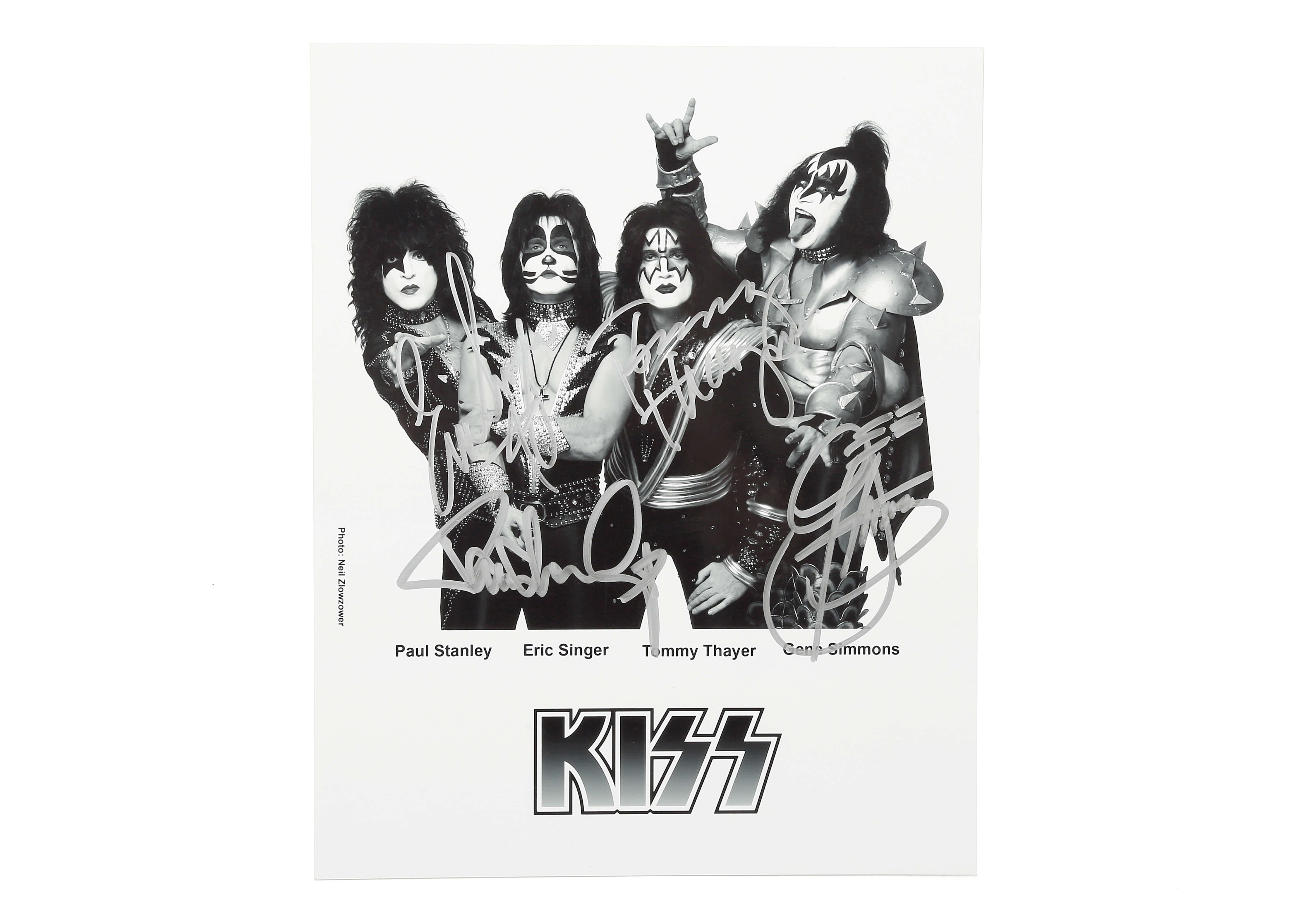 Kiss Signed Photo | Giftagram