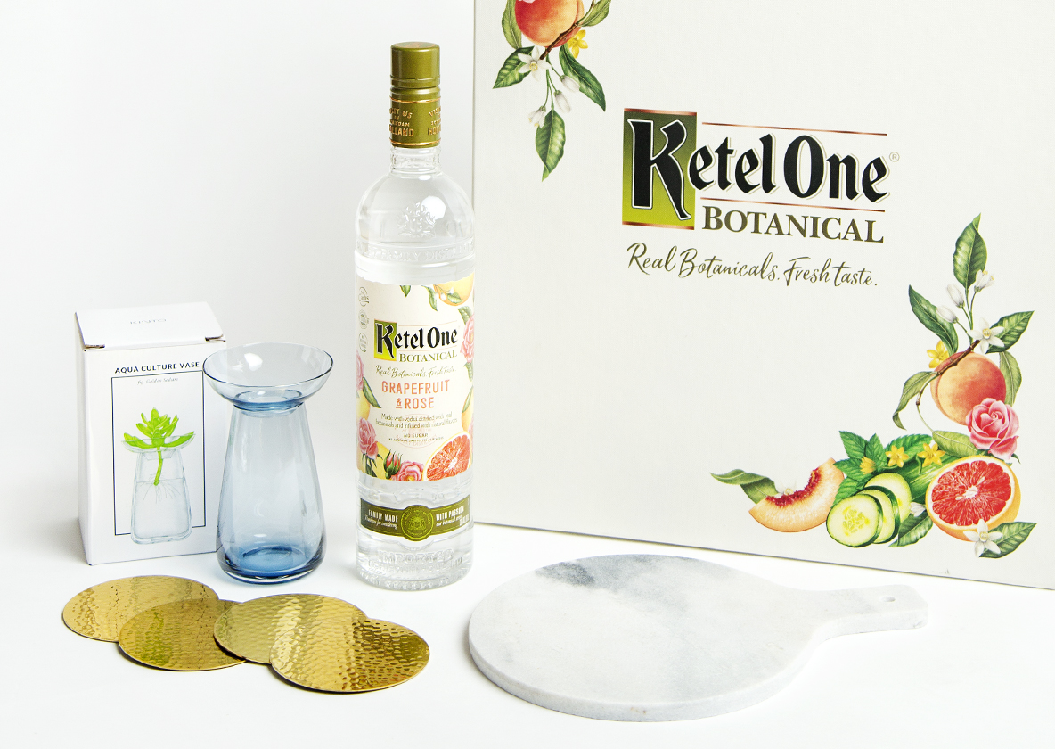 Ketel One Botanical Girls’ Night In Essentials | Giftagram