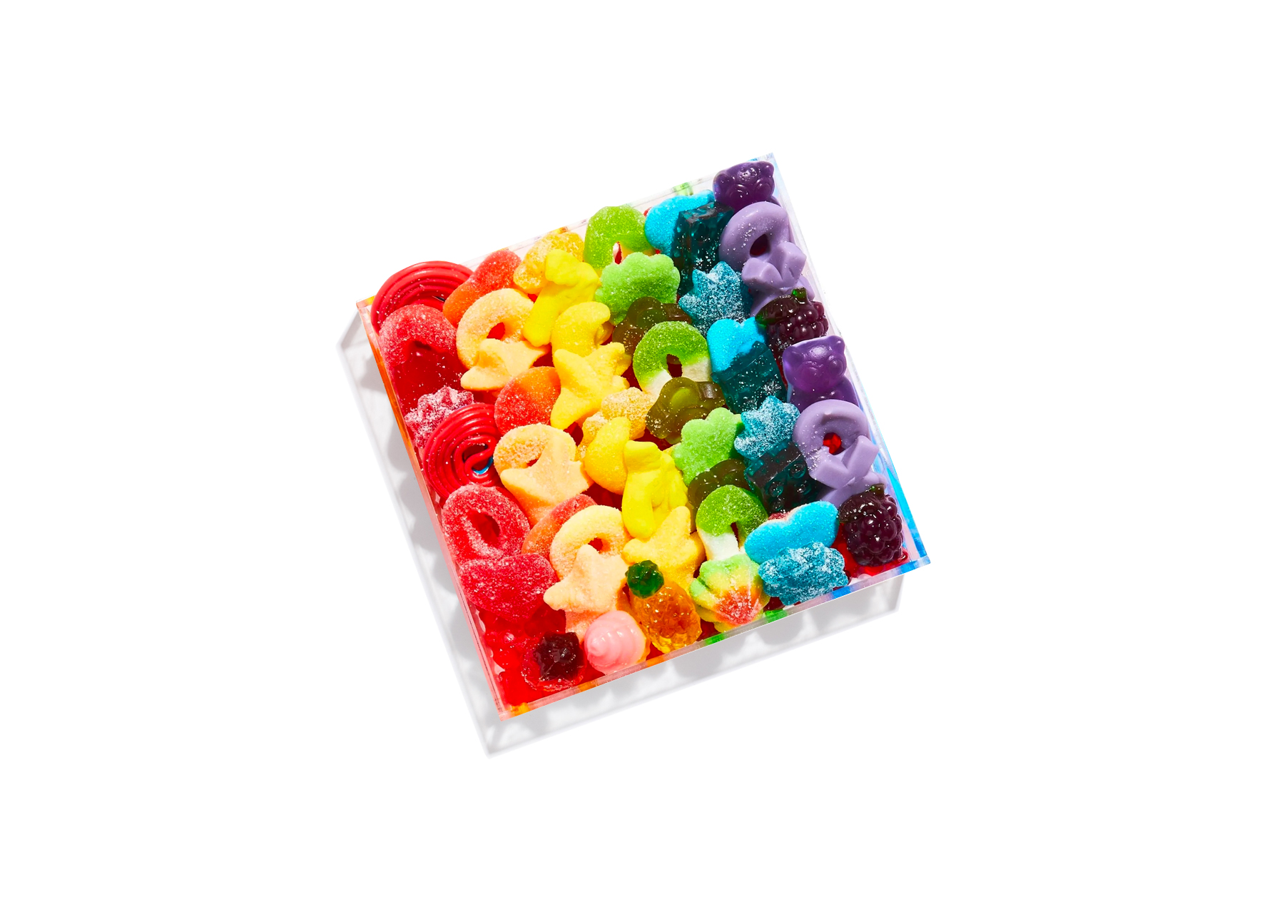 Sweet Lolli Rainbow Fun Candy Charcuterie Board | Giftagram