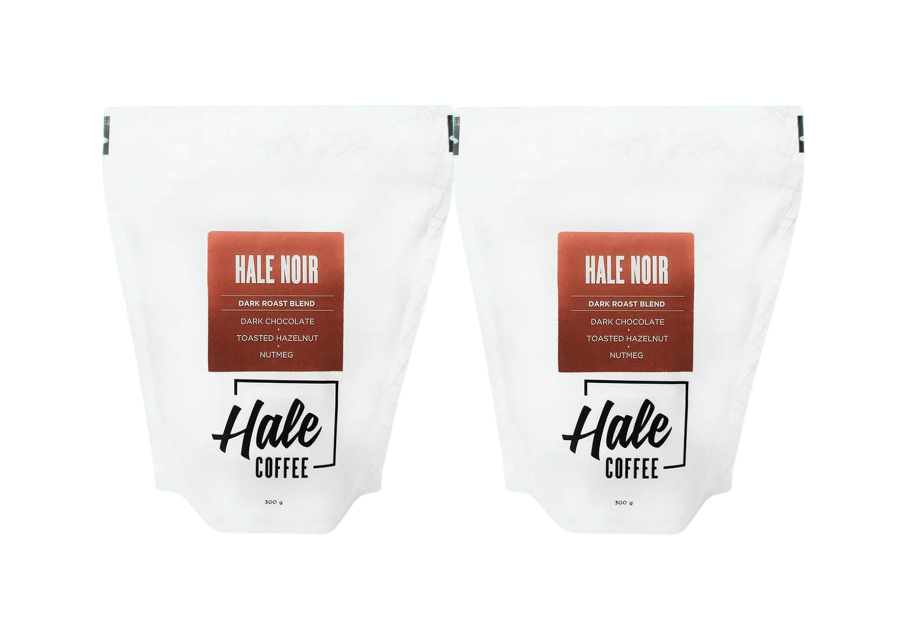 Hale Coffee Hale Noir - Dark Roast Blend 300g - 2 Pack | Giftagram
